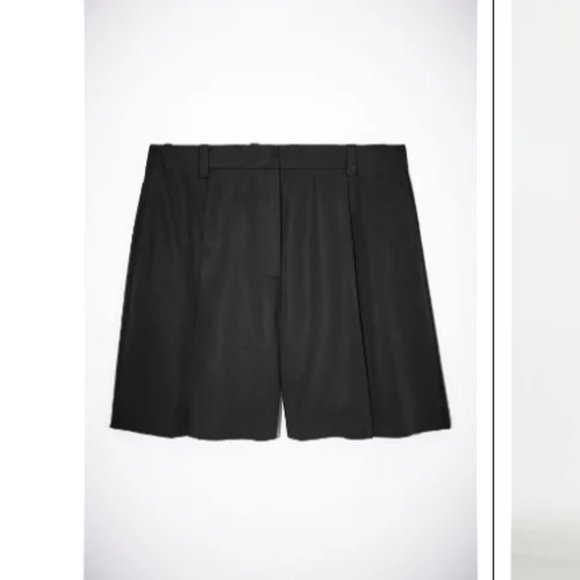 COS | Shorts | Nwt Cos Black Aline Tailored Shorts Size 4 | Poshmark